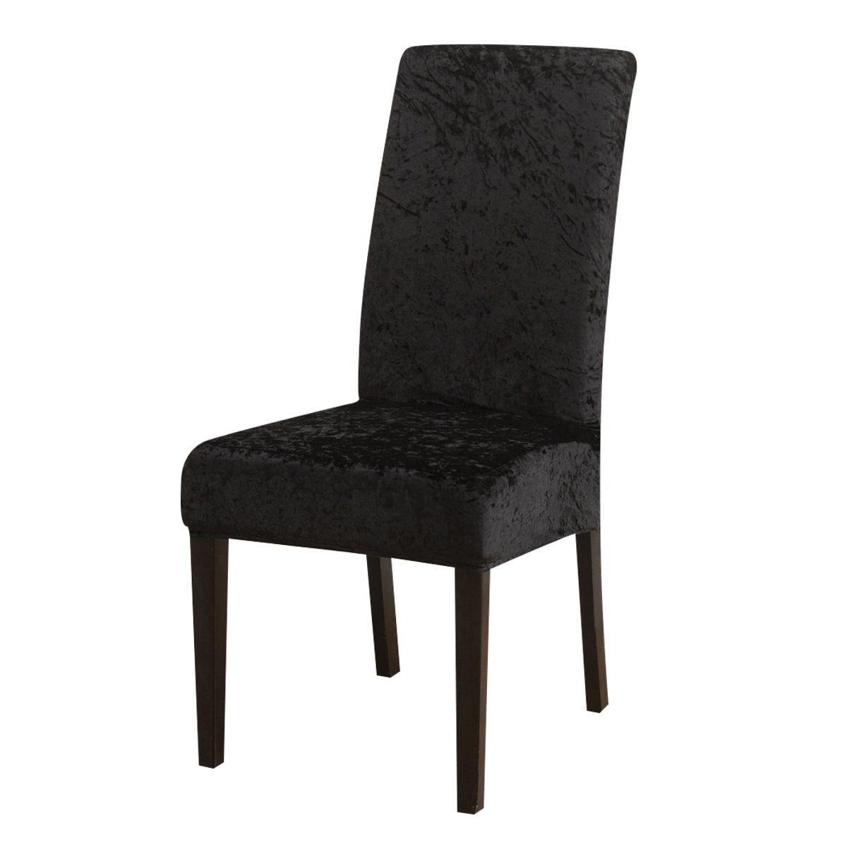 DYstyle Spandex Velvet Stretch Chair Cover Wedding Banquet Glittery ...
