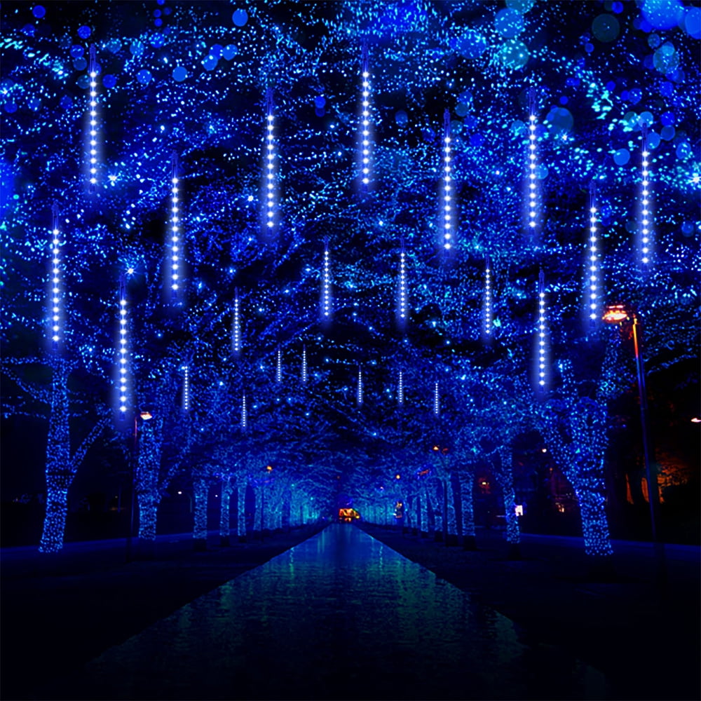 DYstyle Waterproof LED Meteor Shower Raindrop Lights 30CM 50CM ...
