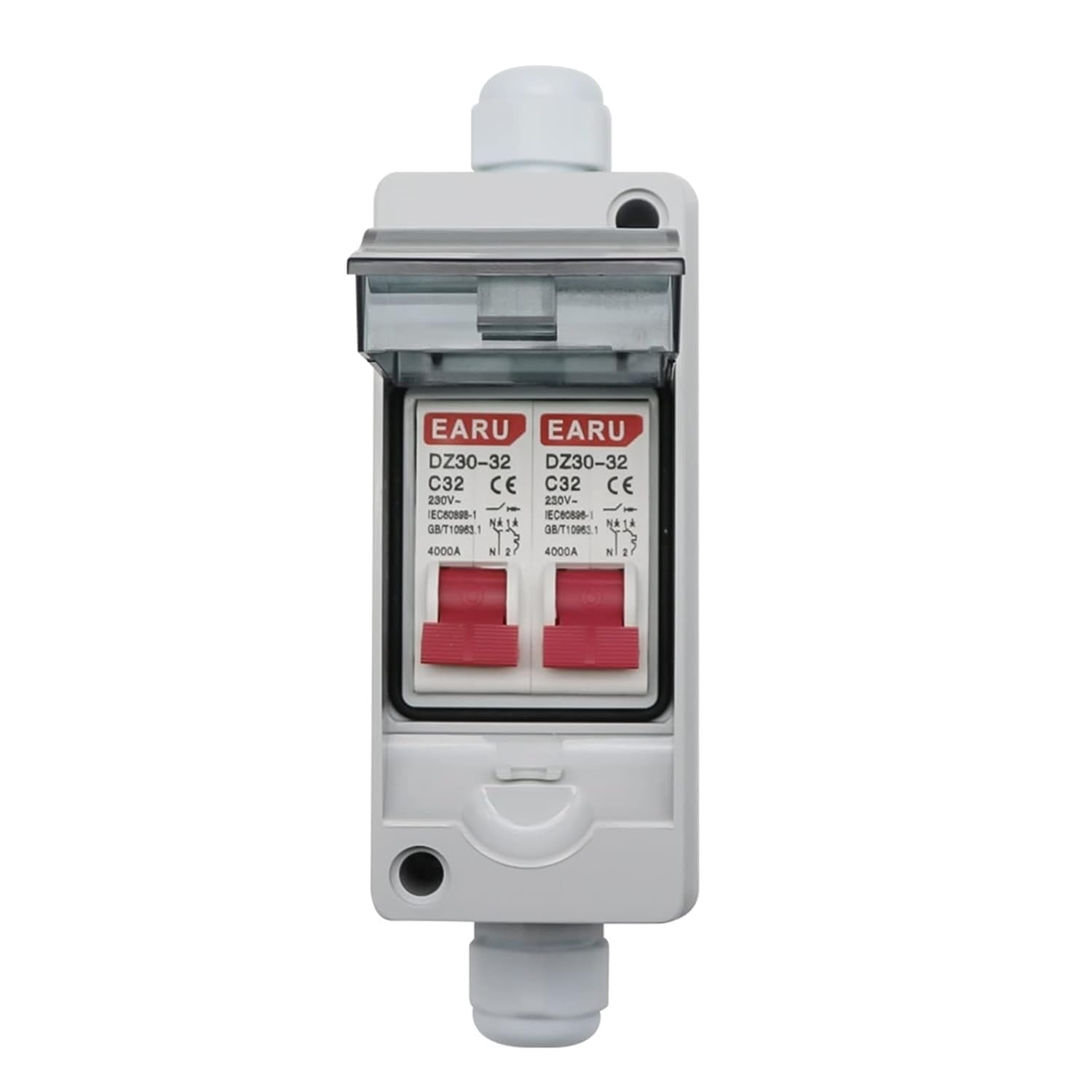 DZ30-32 DPN 1P+N Circuit Breaker MCB16A 20A 25A 32A Din Rail Mounting ...