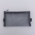 Clear Mesh Storage Pouches, 2 Pack Zippered Bags for Cosmetics, Travel ...