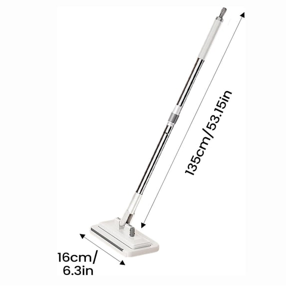 DZQMTKX Household Flat Mop, No-Hand-Wash Multi-Function Floor Cleaning ...