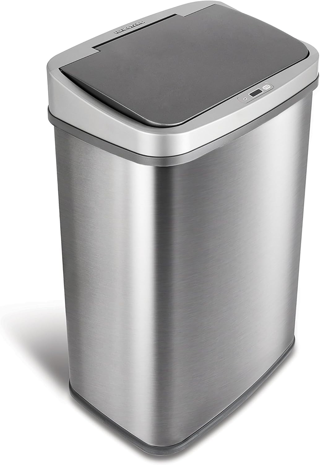 DZT-50-28 Automatic Touchless Motion Sensor Rectangular Trash Can, 13 ...
