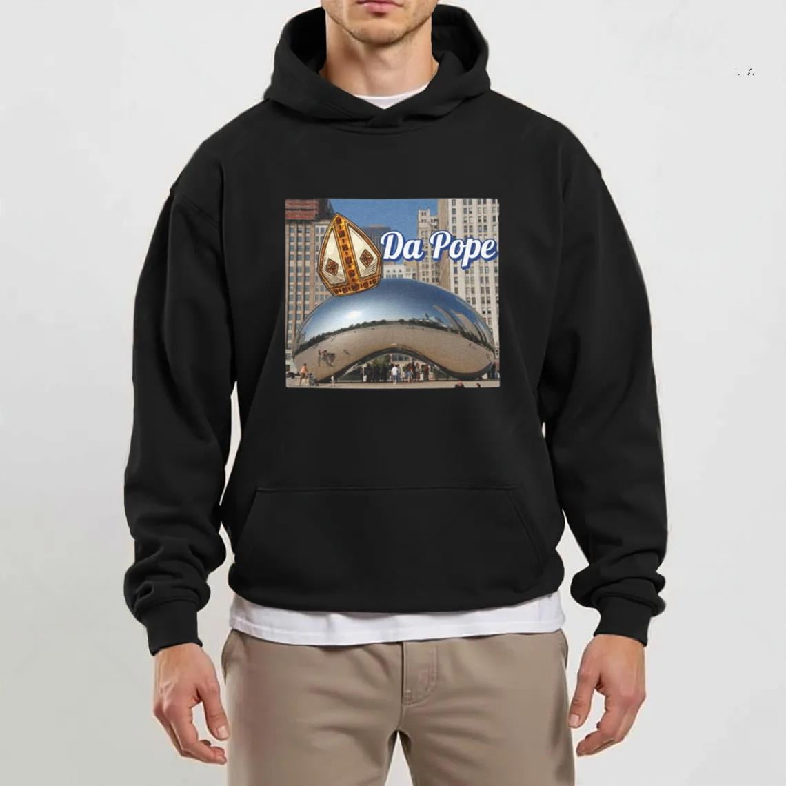 Da Bean Da Pope Funny Leo XIV Religious Satire Meme T-Shirt, for men ...