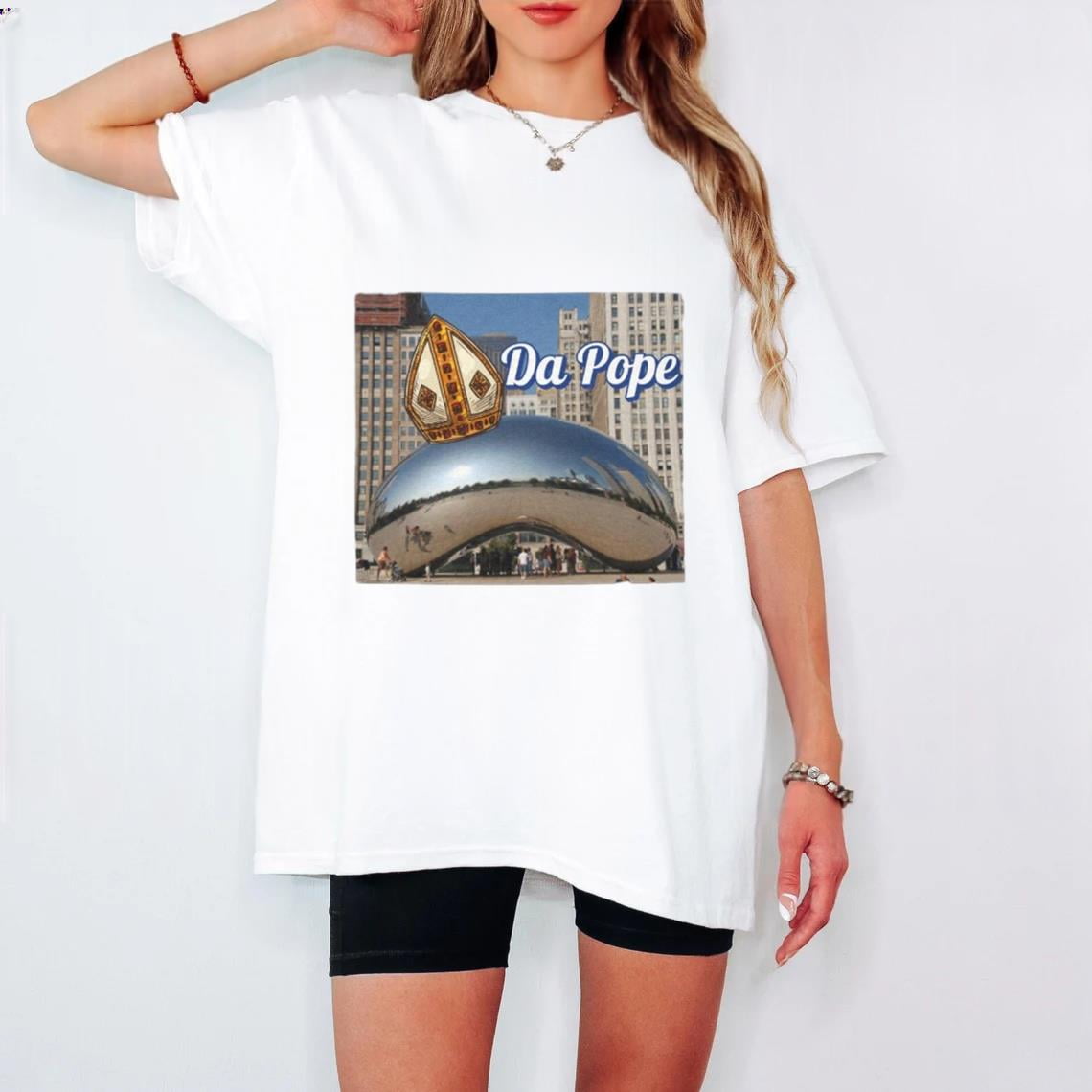 Da Bean Da Pope Funny Leo XIV Religious Satire Meme T-Shirt, for men ...