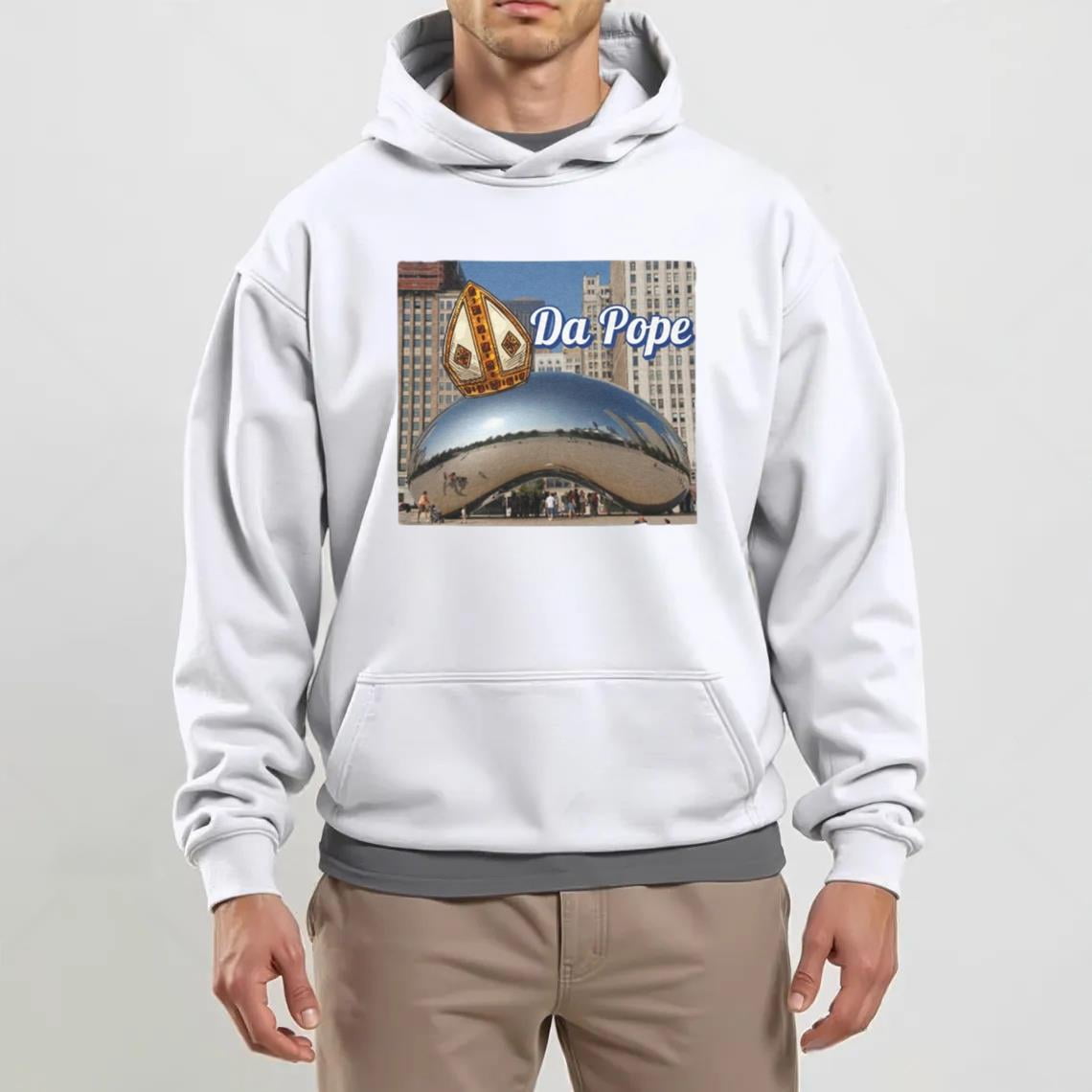 Da Bean Da Pope Funny Leo XIV Religious Satire Meme T-Shirt, for men ...