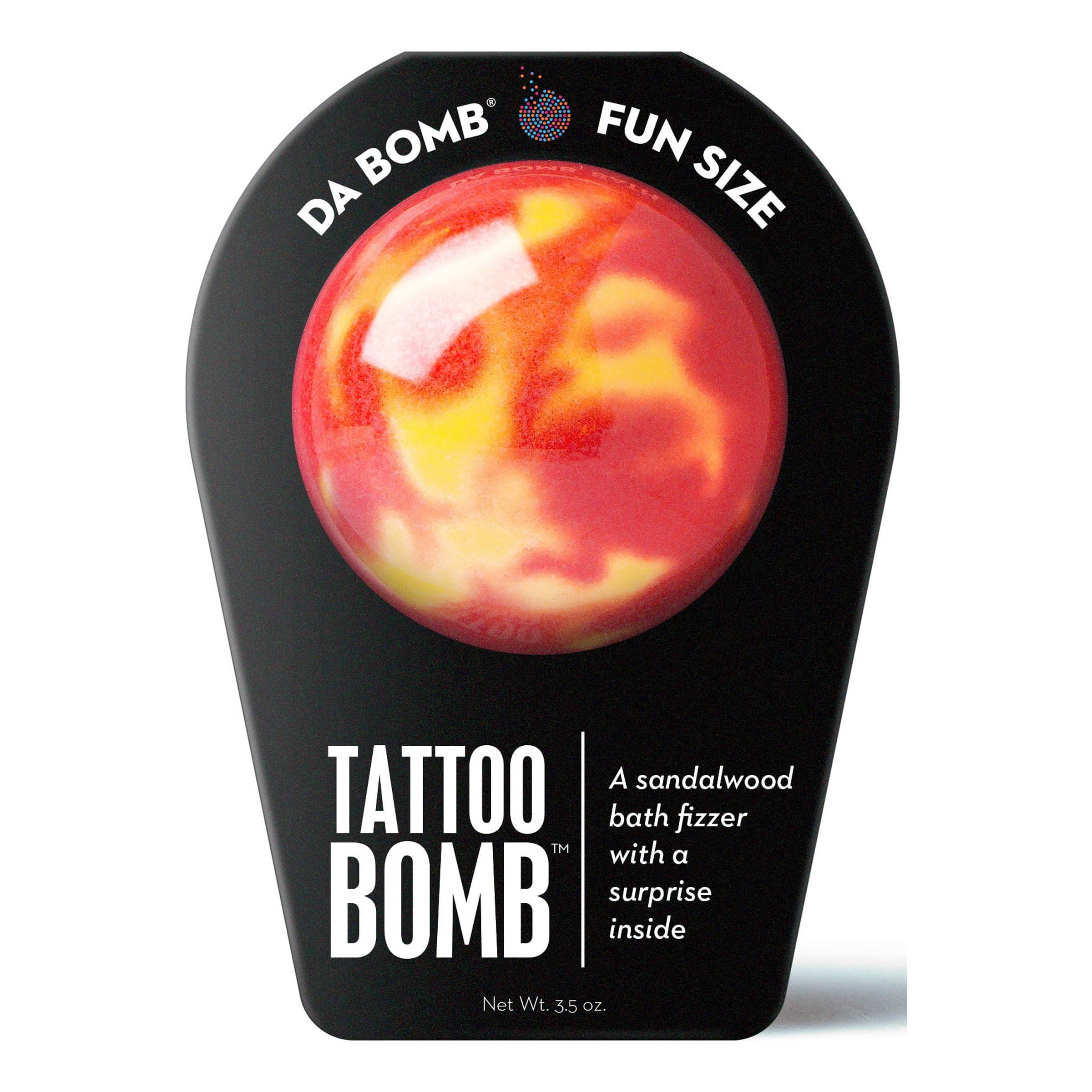 Da Bomb Bath Fizzers Tattoo Bath Bomb, 3.5oz - Walmart.com