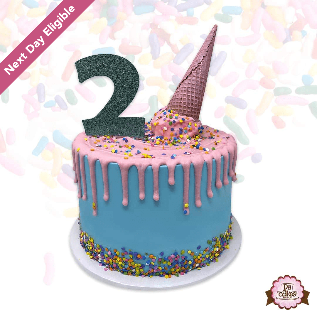 Da Cakes Houston Melted Ice Cream Cake 6" 8-12 Servings - Walmart.com