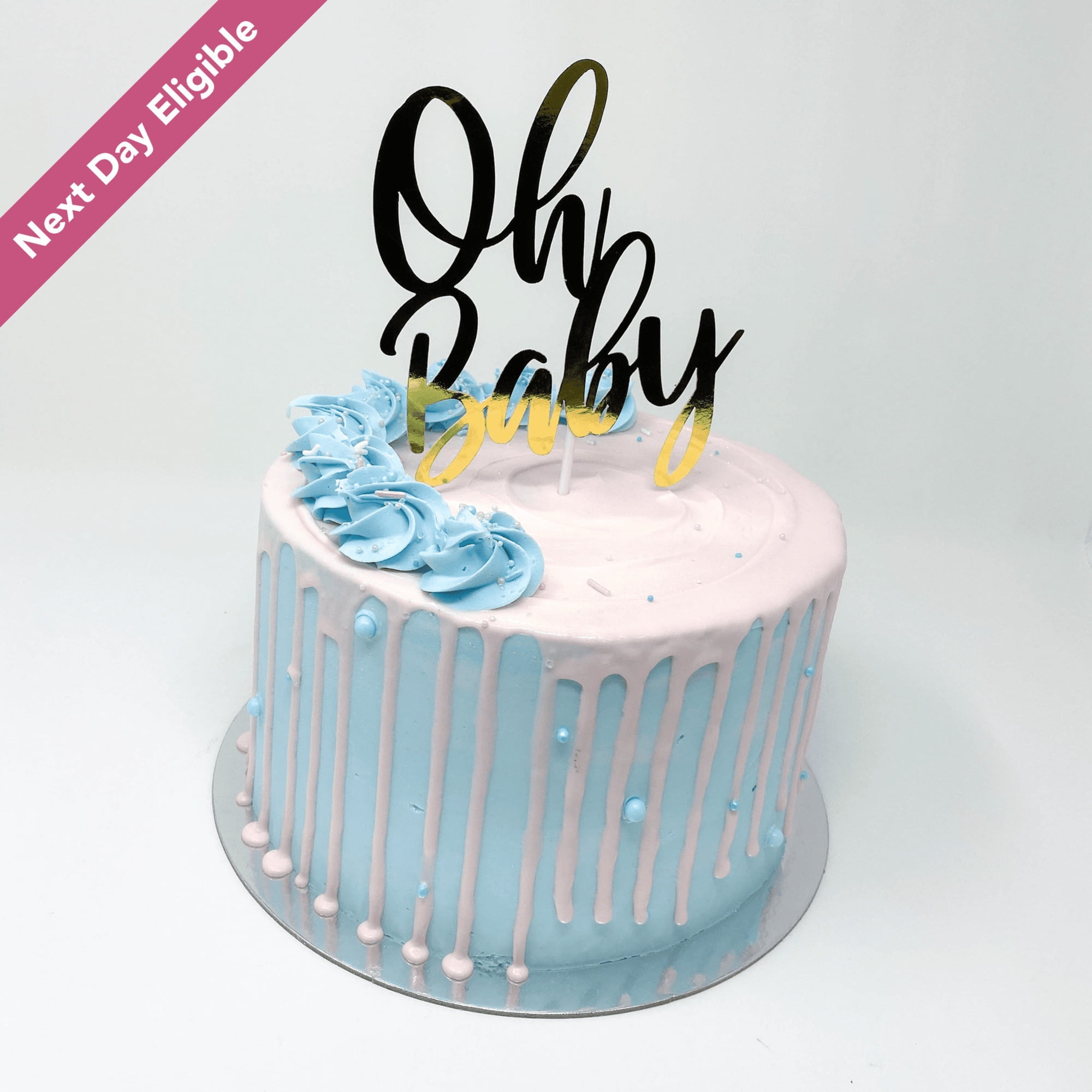 Da Cakes Houston Oh Baby Buttercream Cake 6" 8-12 Servings - Walmart.com