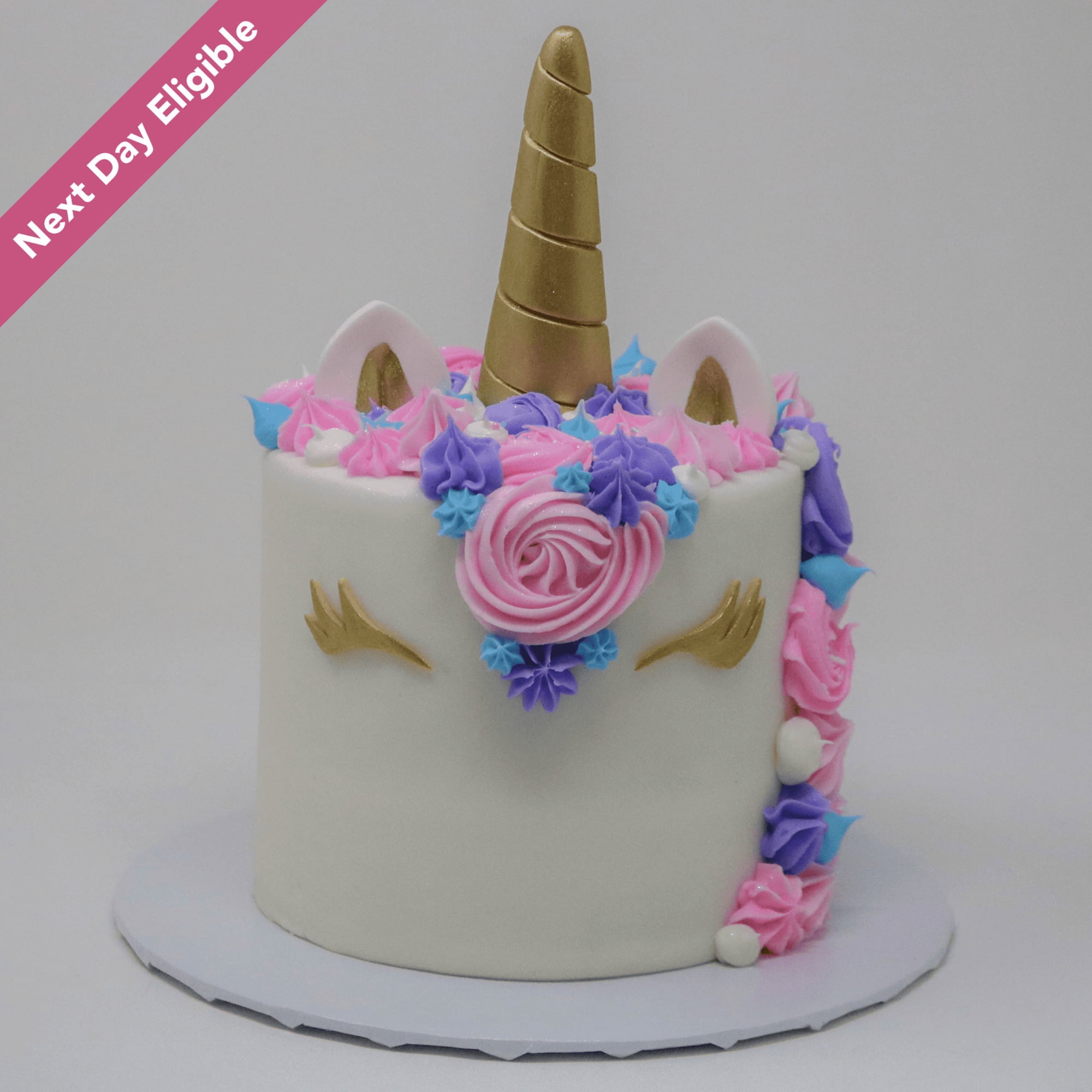 Da Cakes Houston Unicorn Pastel Colors Cake 8" 15-20 Servings - Walmart.com