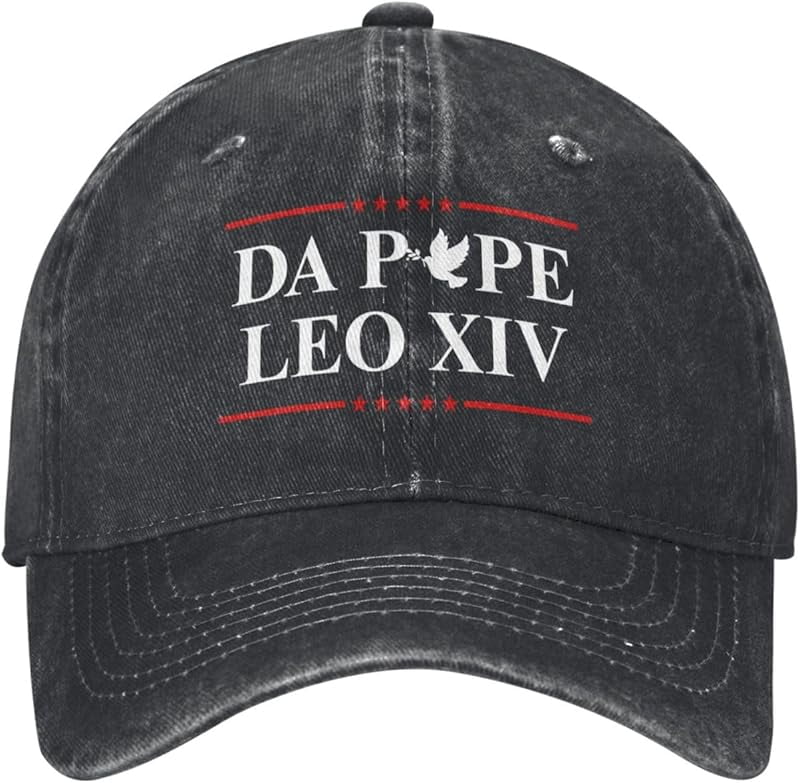 Da-Pope from America Pope-Leo-XIV Retro Cotton Cap Dad Hat - Walmart.com