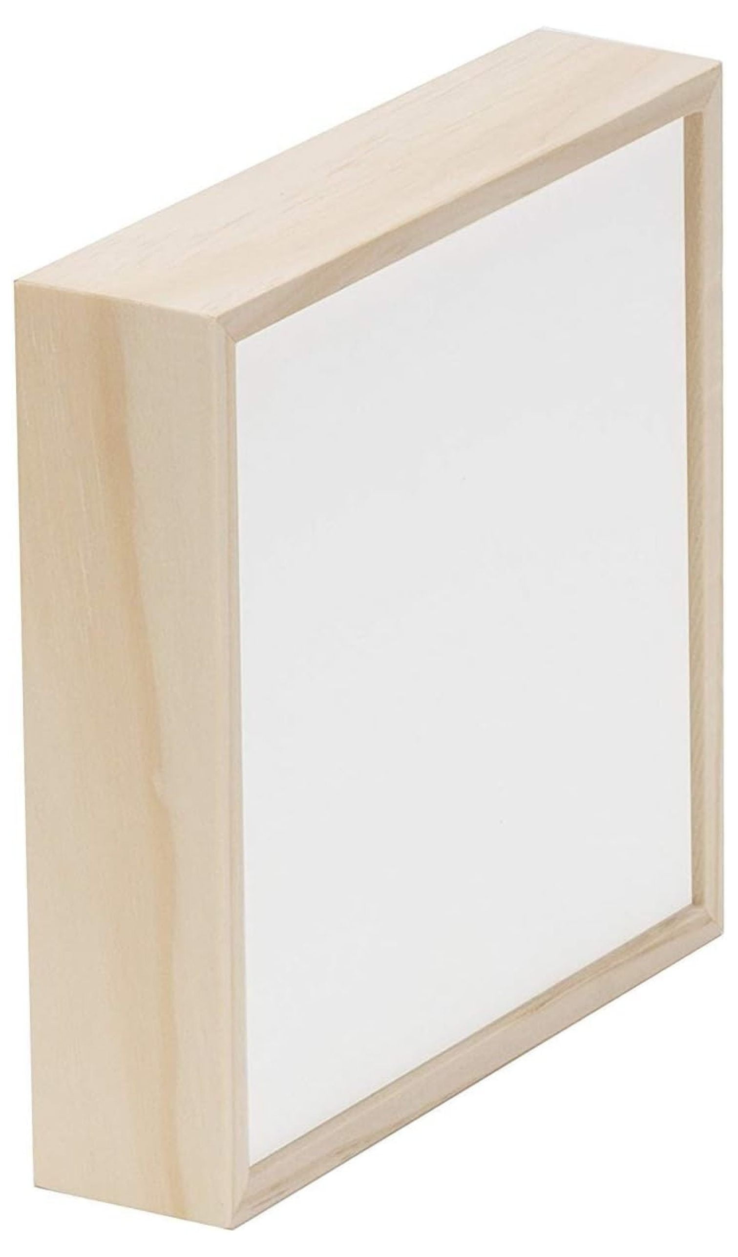 Da Pro Liquid Art Multi-Media Panel 10x10, 1-1/2" Deep Gesso Board with ...