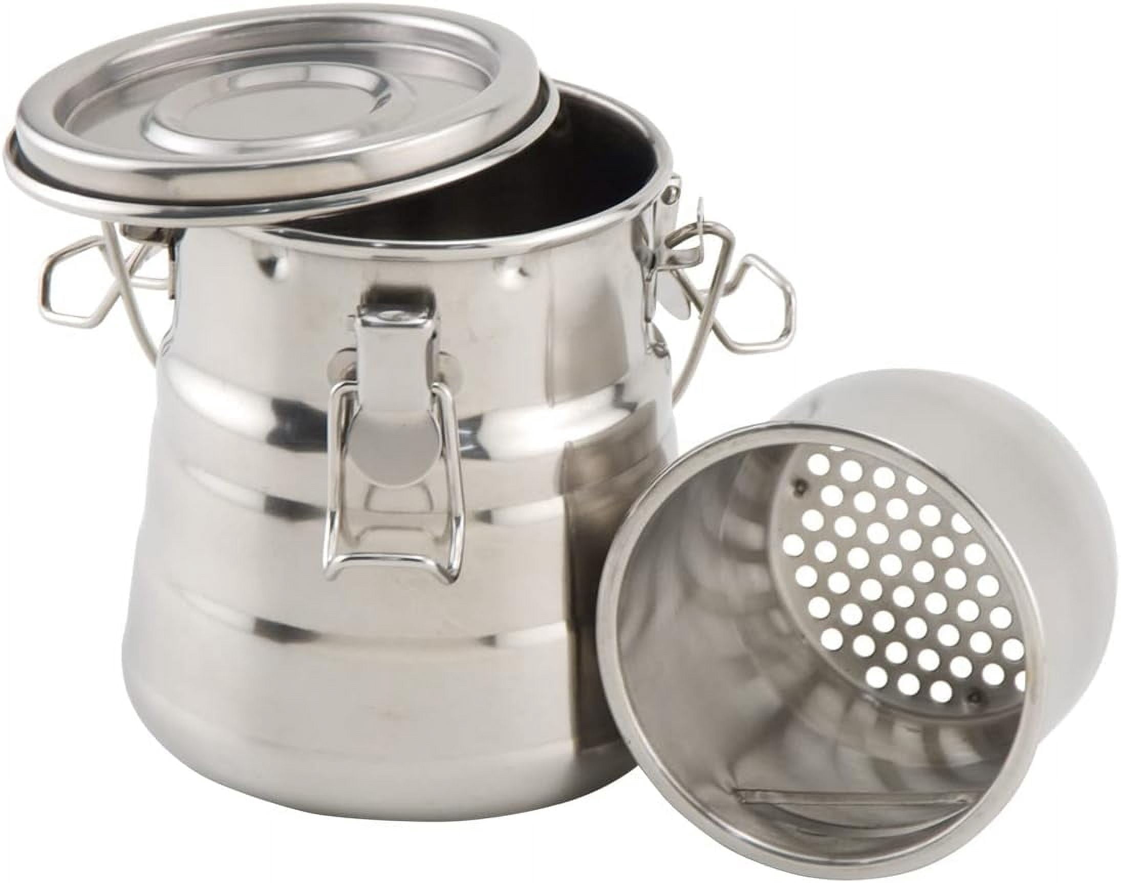 Da Vinci Artist Brush Washer - Stainless Steel Portable Basin, Solvent ...