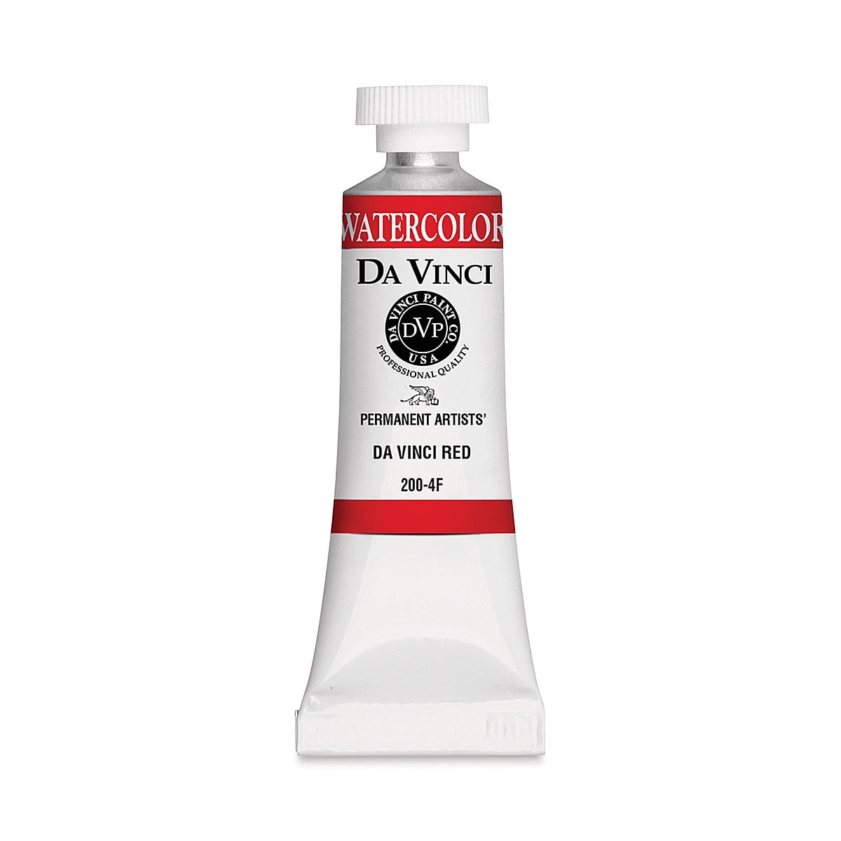 Da Vinci Artists' Permanent Watercolor - Da Vinci Red, 15 ml tube ...