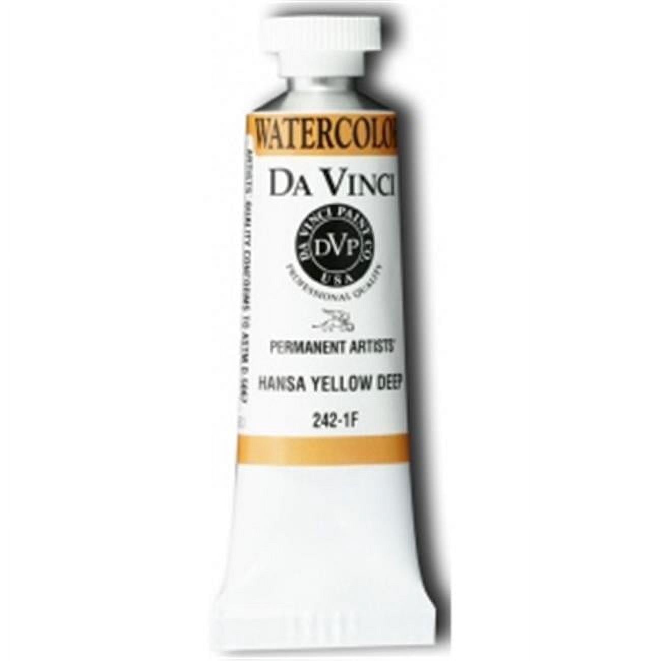 Da Vinci Artists' Permanent Watercolor - Hansa Yellow Deep, 15 ml tube ...