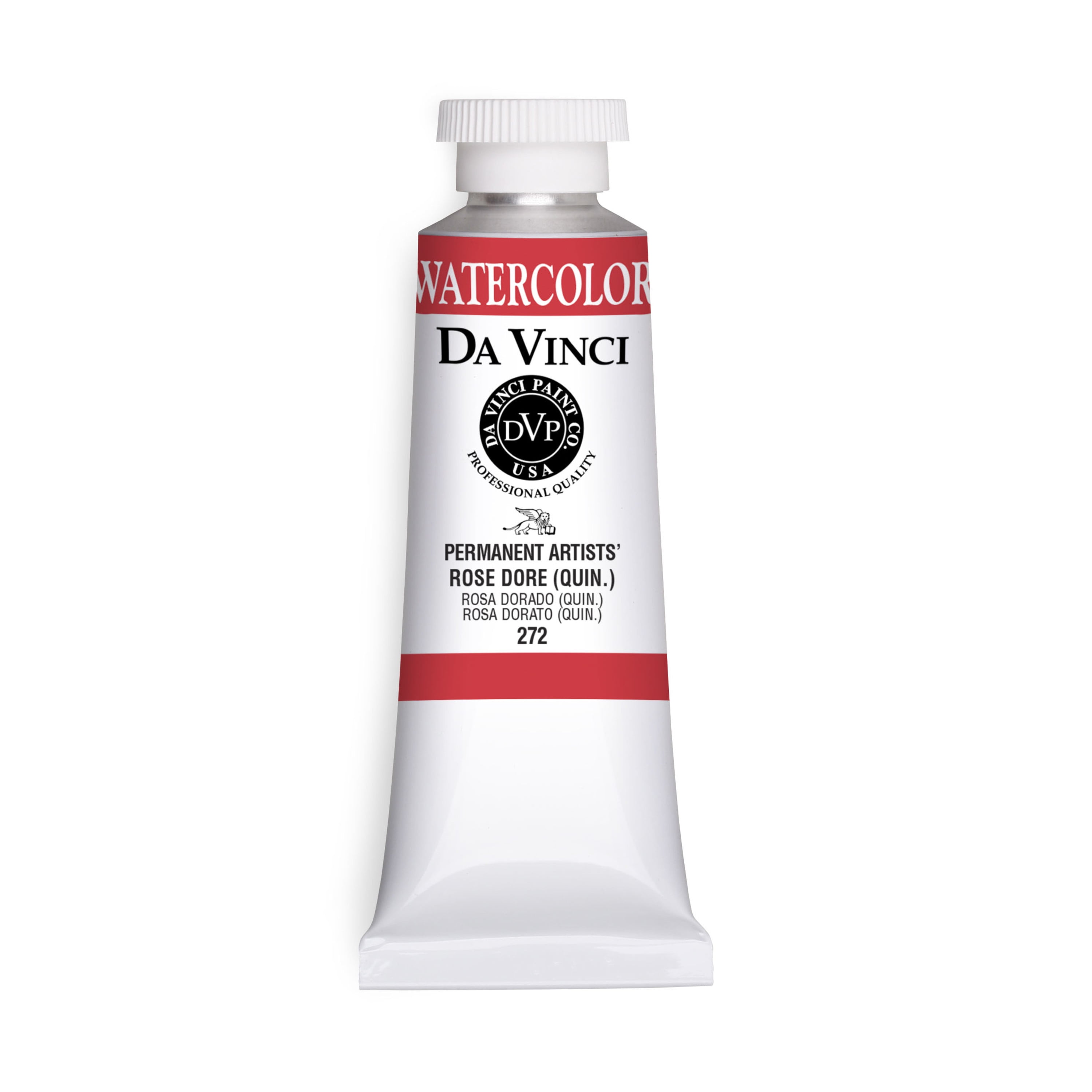 Da Vinci Paints Professional Watercolor, 37ml Tube, Rose Dore (Quin ...