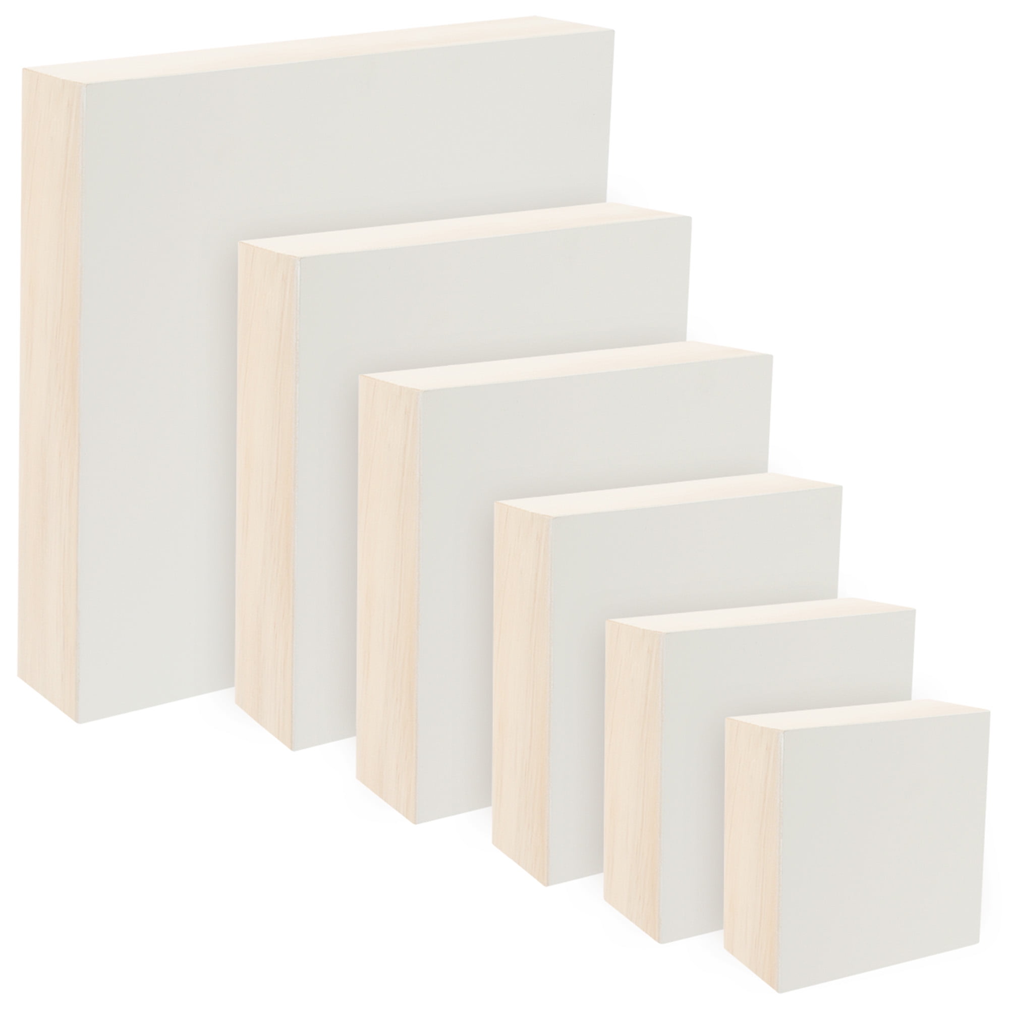 Da Vinci Pro Ultra Smooth Wood Canvas Gesso Board - 2" Deep, Bundle of ...
