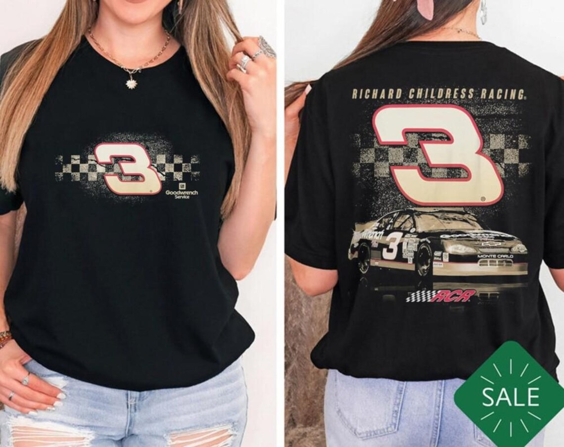 DaAle EarnharRdt Richard Childress Racing Shirt, 2 Side Printed DalEe ...
