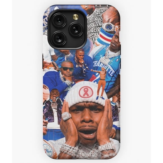 DaBaby Collage Rapper Music Fan Art Graphic A3041 Phone Case for iPhone ...