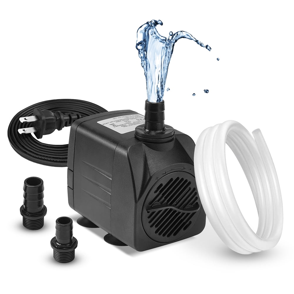 DaToo 400GPH 25W Submersible Water Pump Fountain Pump Ultra Quiet For ...