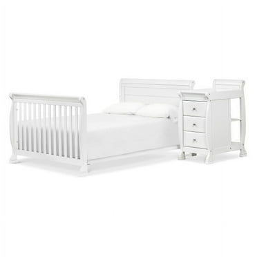 DaVinci Kalani 4-in-1 Convertible Mini Crib, Gray - Walmart.com