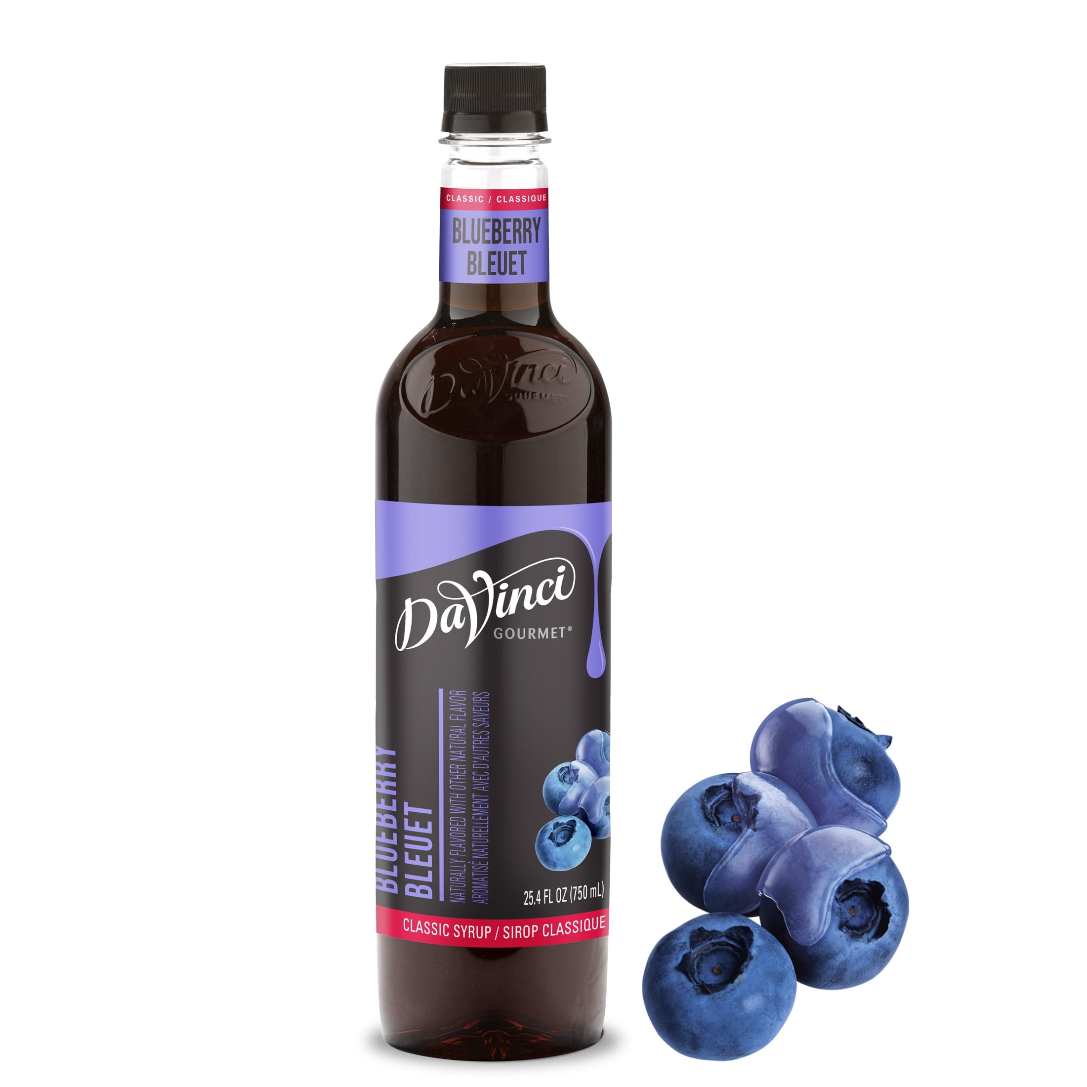 DaVinci Gourmet Classic Blueberry Syrup, 25.4 Fluid Ounces (Pack of 1 ...
