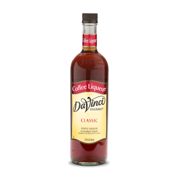 DaVinci Gourmet Classic Coffee Liqueur Syrup, Rum Flavor, 750ml ...