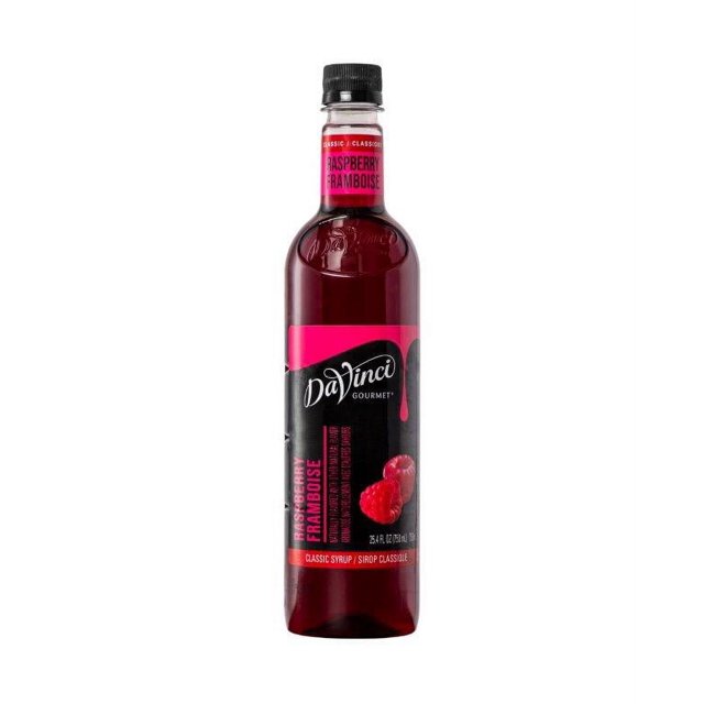 DaVinci Gourmet Classic Syrup, Raspberry, 750ml - Walmart.com