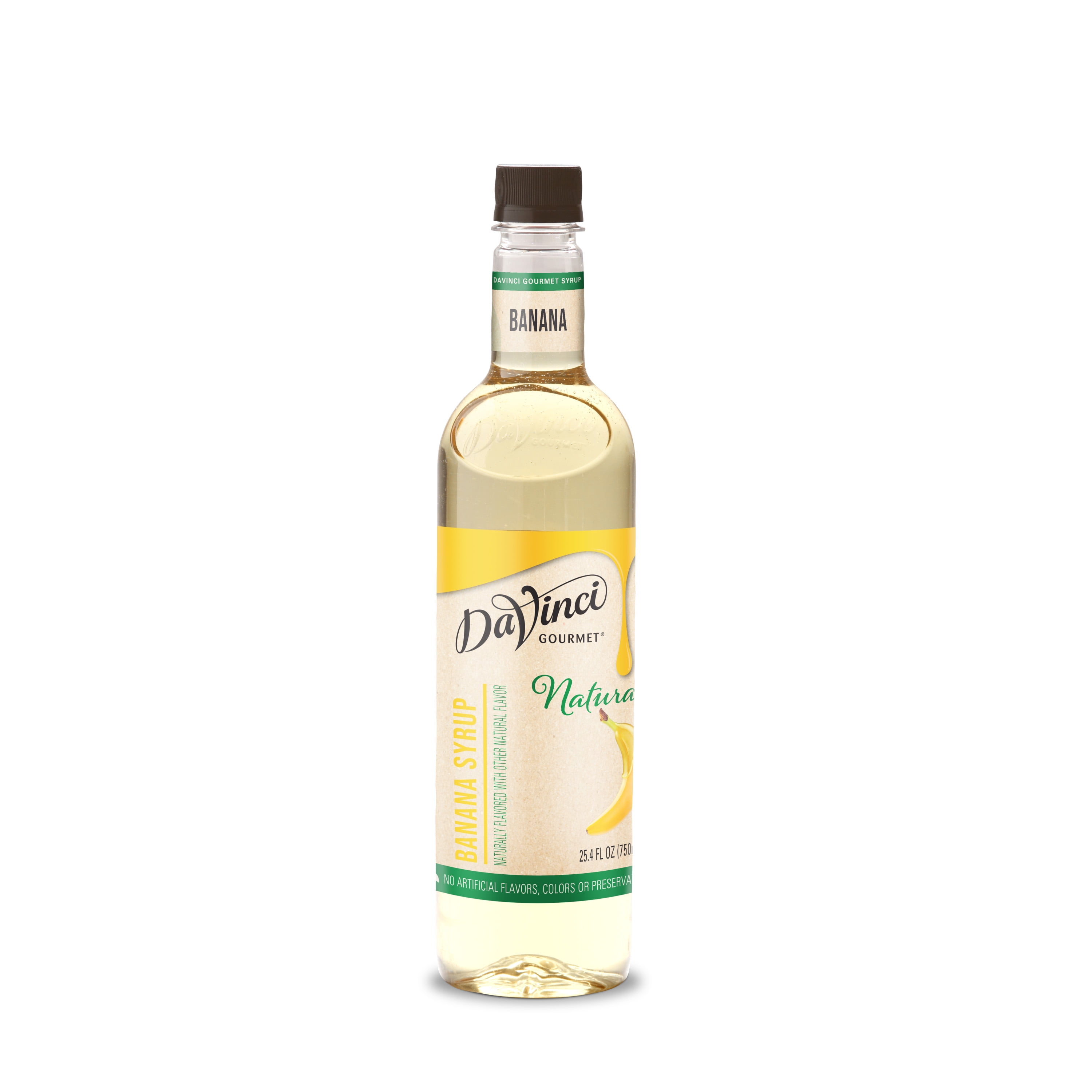 DaVinci Gourmet Naturals Banana Syrup, 750 ml - Walmart.com