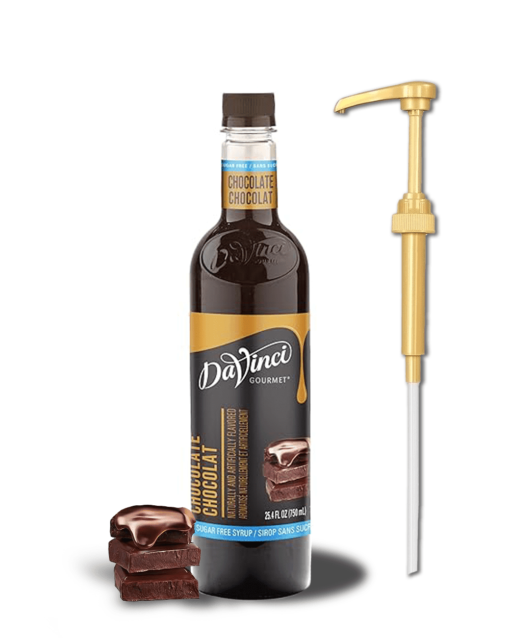 DaVinci Gourmet Sugar-Free Chocolate Flavoring Syrup 25.4 fl oz (750ml ...