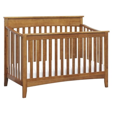 DaVinci Otto Pine Wood 3-in-1 Convertible Crib in Walnut - Walmart.com