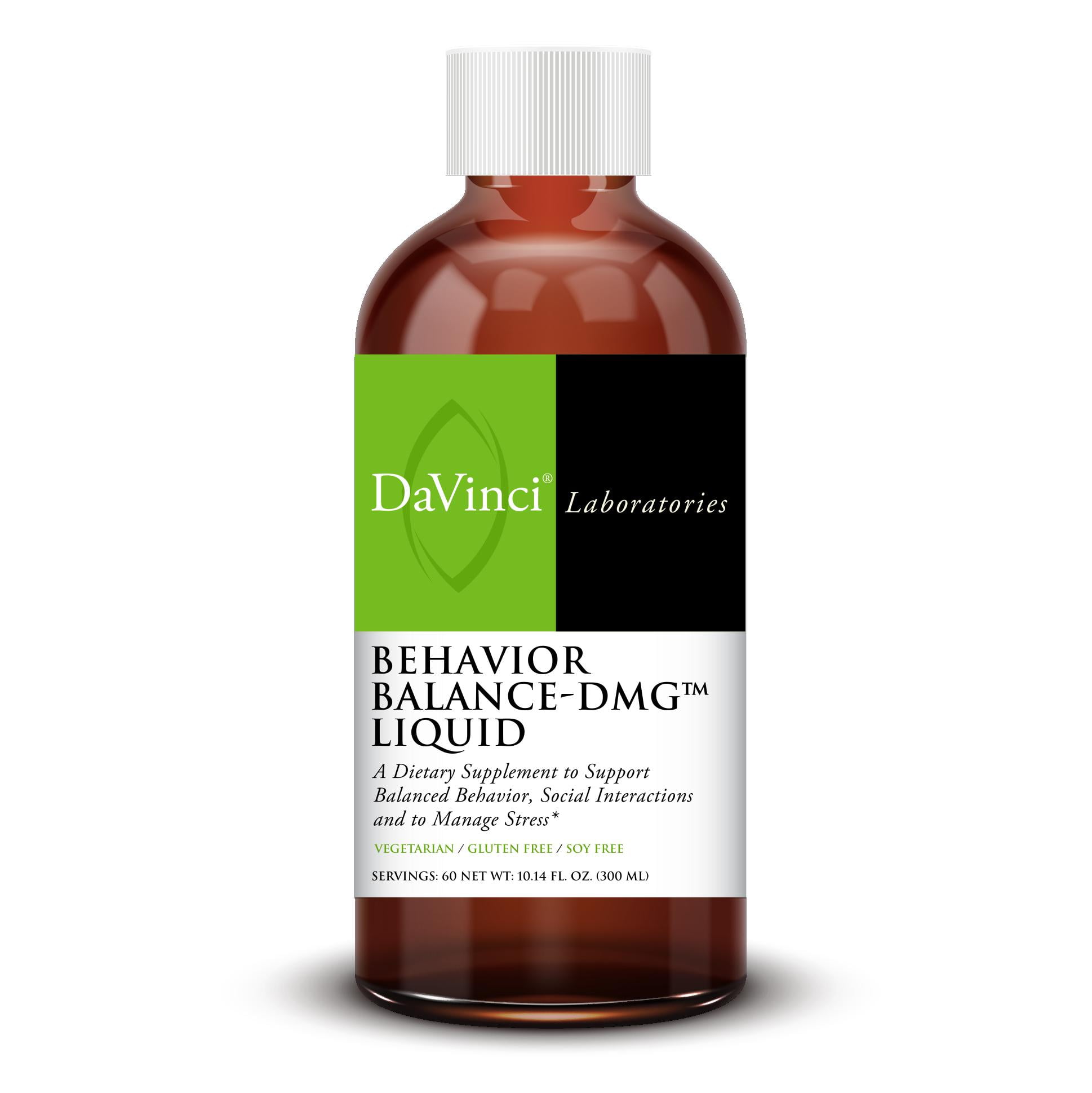 DaVinci Labs - Behavior Balance-DMG Liquid, Stress & Brain Fog Relief - 10.14 Fl Oz - Walmart.com