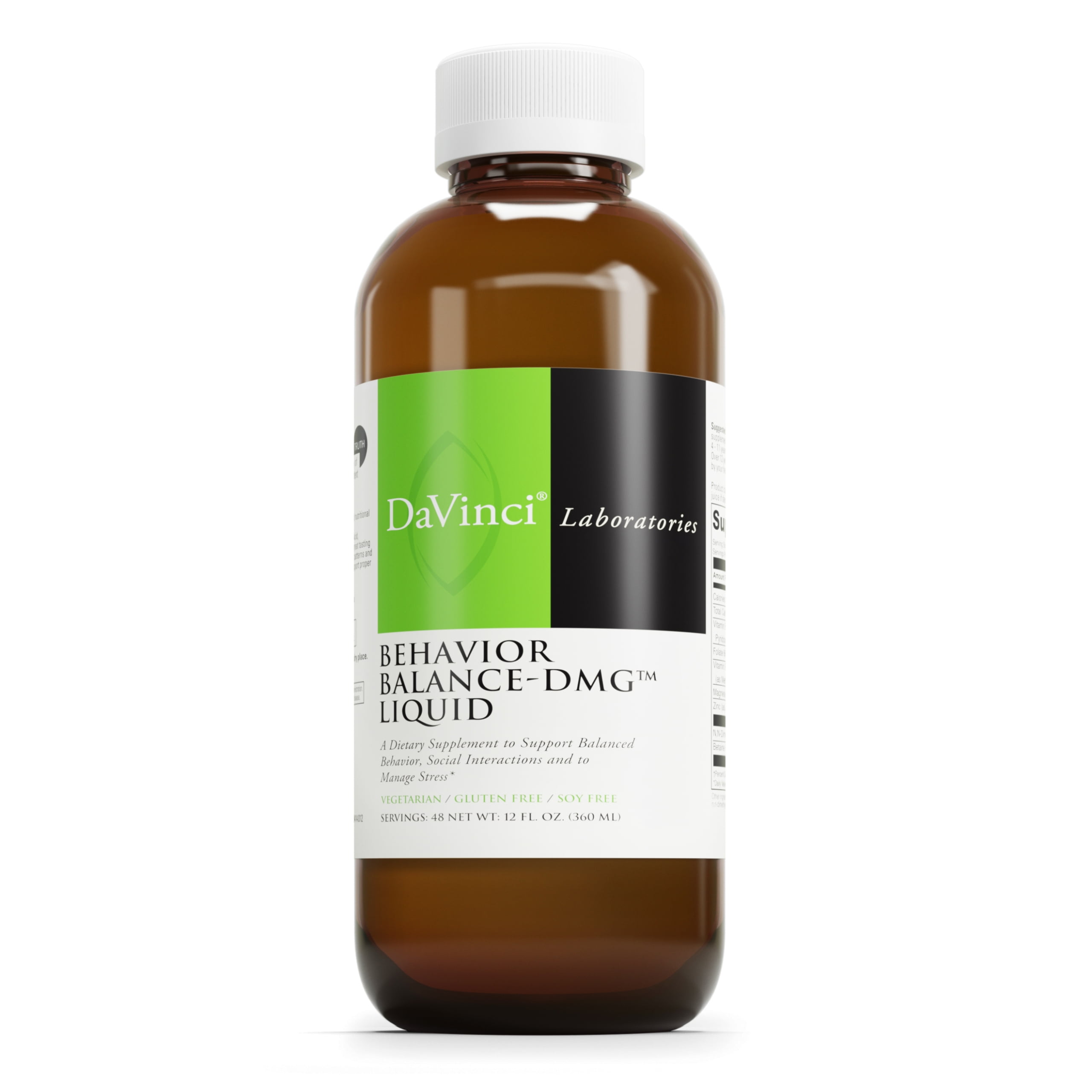 DaVinci Labs Behavior Balance-DMG Liquid - Supports Behavior & Stress ...