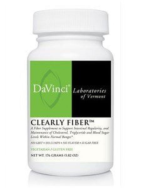 DaVinci Labs Clearly Fiber - Supports Healthy Digestion, Cholesterol ...