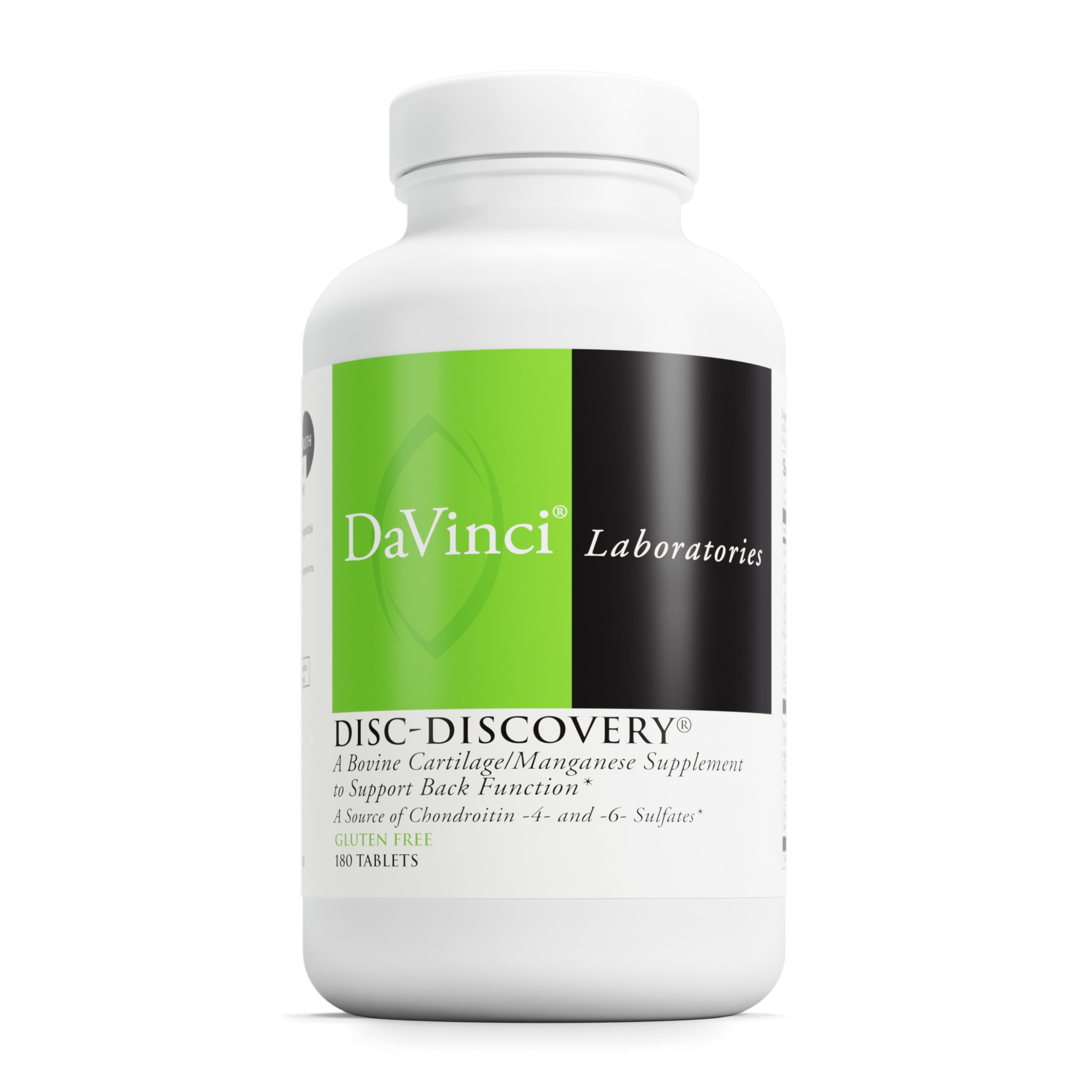 DaVinci Labs Disc Discovery Dietary Supplement - Spinal Health Support Pills, 180 Capsules ...