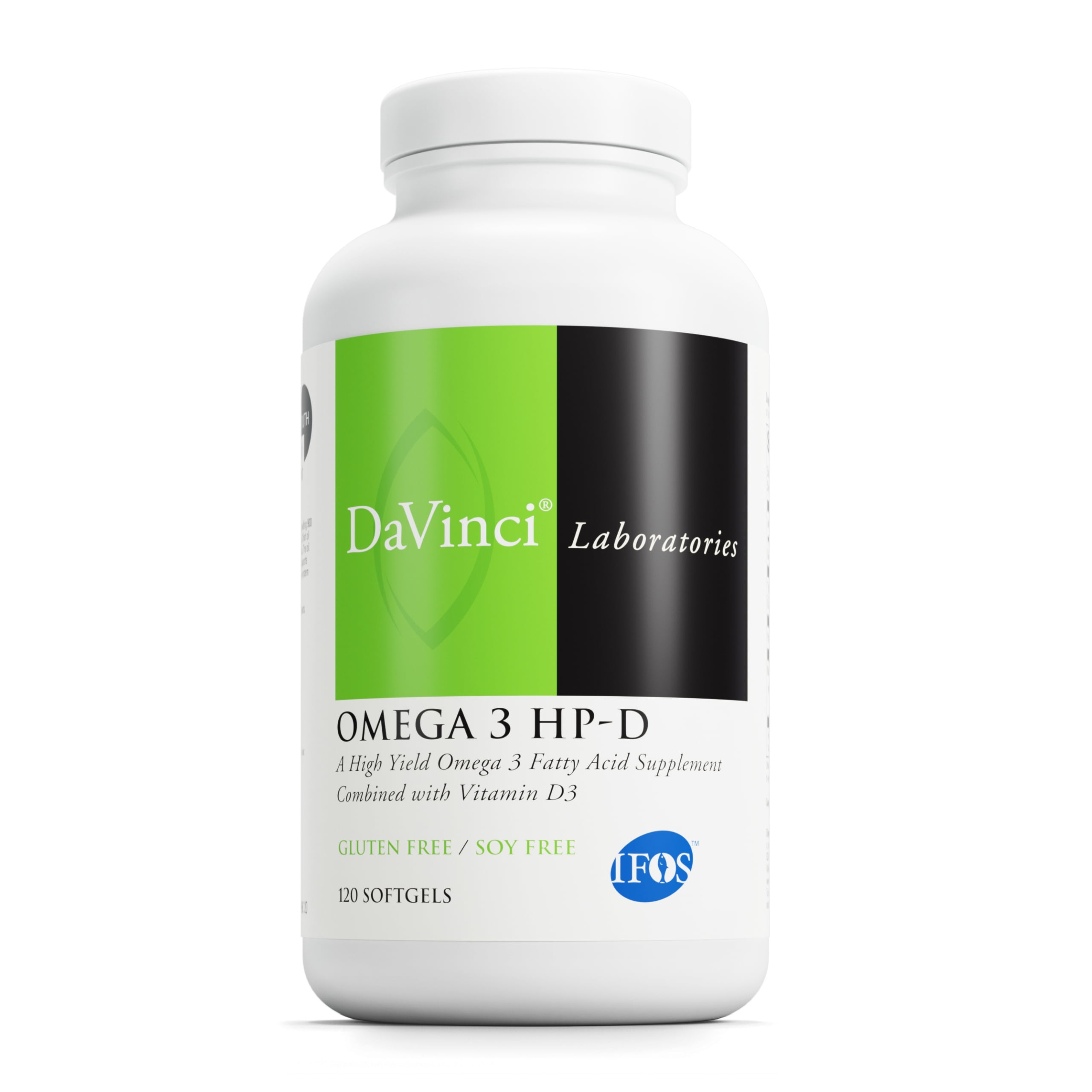 DaVinci Labs Omega 3 HP-D - Support Immune & Heart Health* - Lemon ...