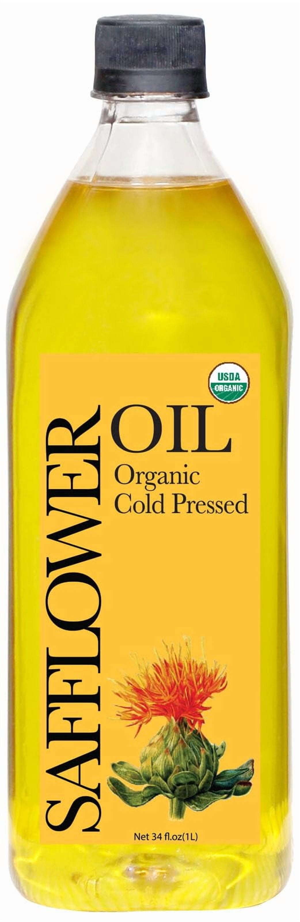 Daana Safflower Oil: Certified DEF29 USDA Organic, Extra Virgin, Cold ...