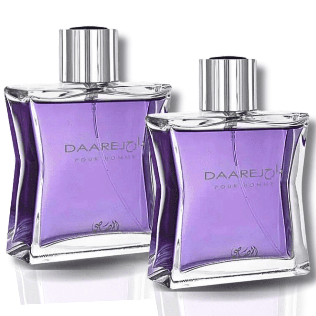 Daarej Men SET 2 EDP 100ML (3.4oz) Perfume for Every Occasion By RASASI ...