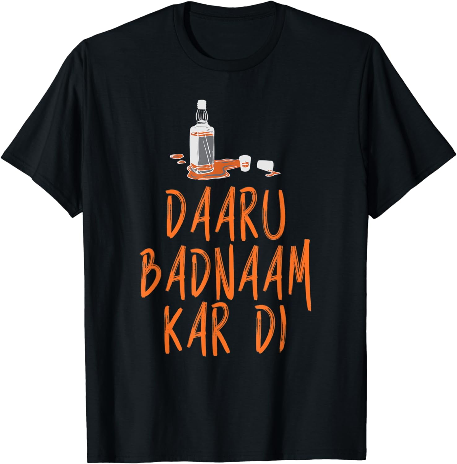 Daaru Badnam Kar di Bollywood Funny Memes T-Shirt - Walmart.com