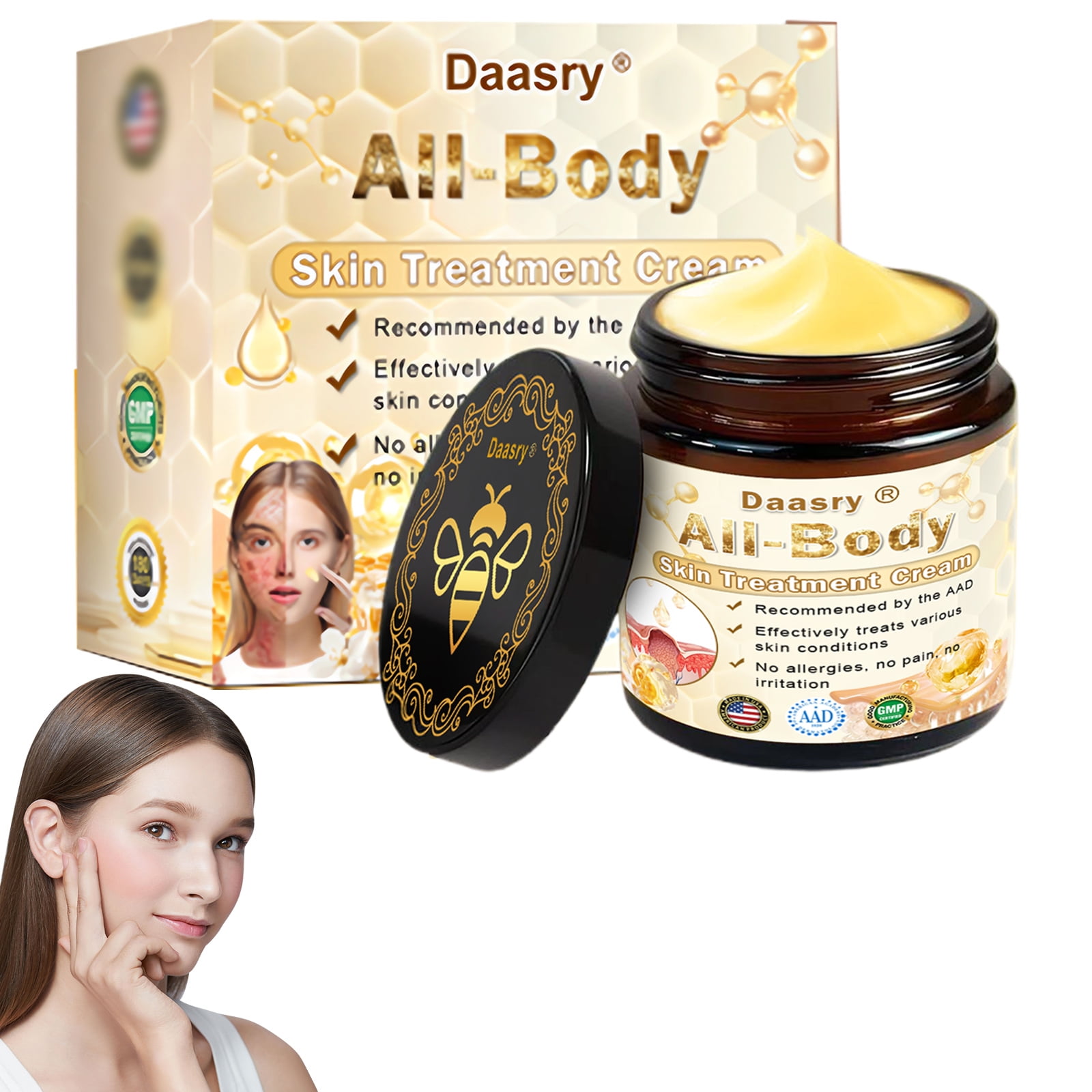Customer reviews for Daasry Bee Liquid Cream, Bee Liquid Skin Treatment ...