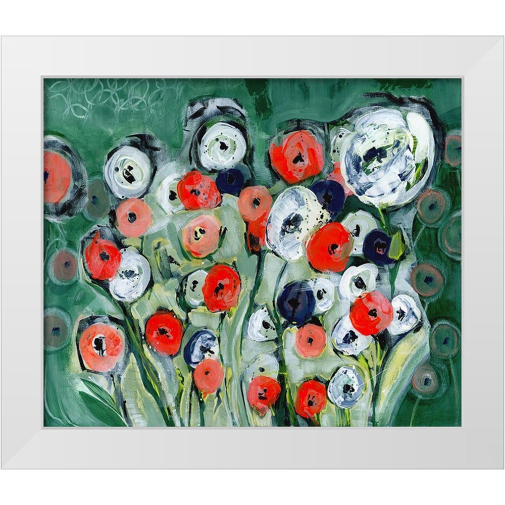 Daavettila, Tara 14x12 White Modern Wood Framed Museum Art Print Titled ...
