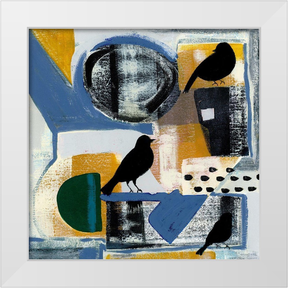 Daavettila, Tara 15x15 White Modern Wood Framed Museum Art Print Titled ...