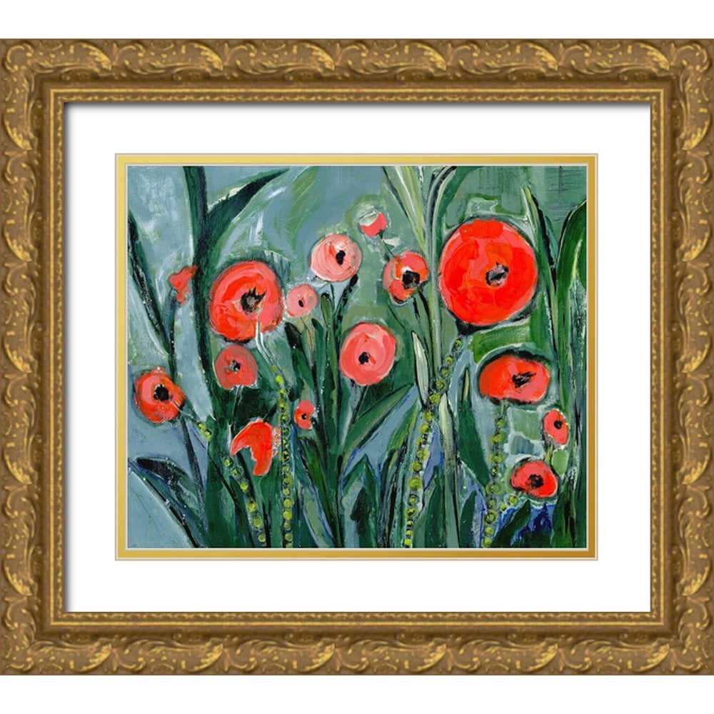 Daavettila, Tara 30x26 Gold Ornate Wood Framed with Double Matting ...