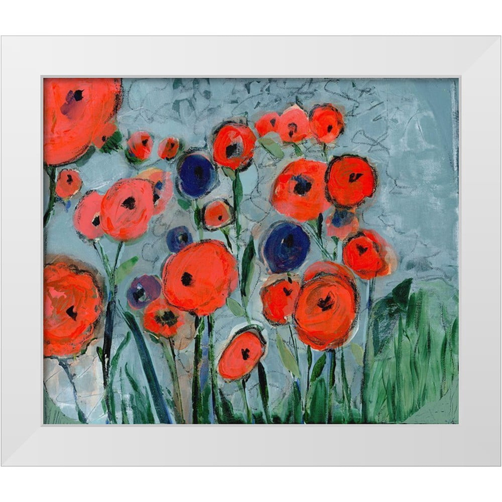 Daavettila, Tara 30x26 White Modern Wood Framed Museum Art Print Titled ...
