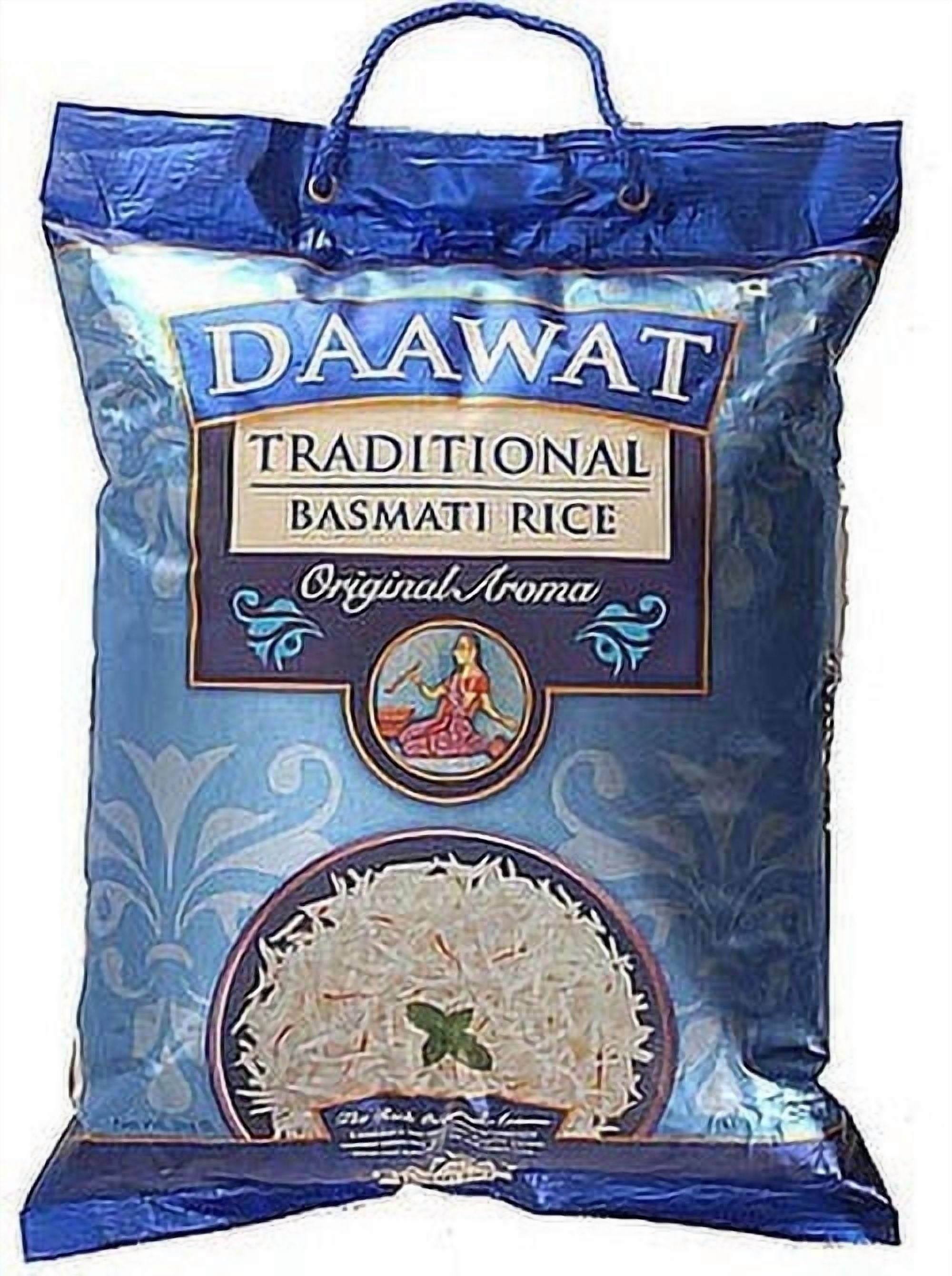 Daawat Traditional Basmati Rice 10 lbs bag Pack of 2 - Walmart.com
