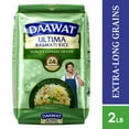 Daawat Ultima Naturally Aged Indian White Basmati Rice, Extra Long ...