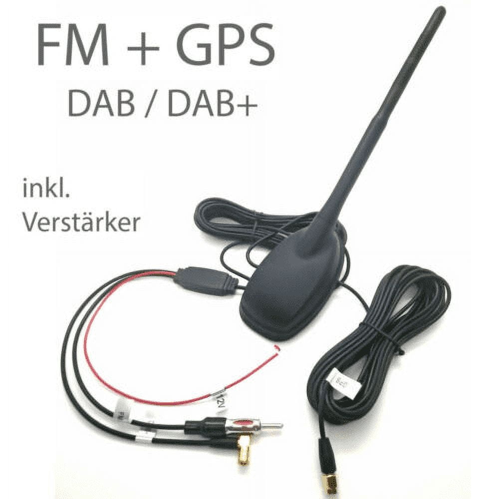 Dab Car Antenna + Fm + Gps Roof Antenna Universal Dab+ Car Antenna Car ...
