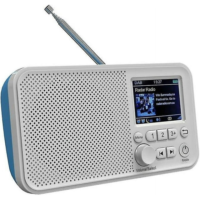 Dab/dab + Fm Digital Radio Led Portable Mini Fm Radio Mp3 Music Player ...