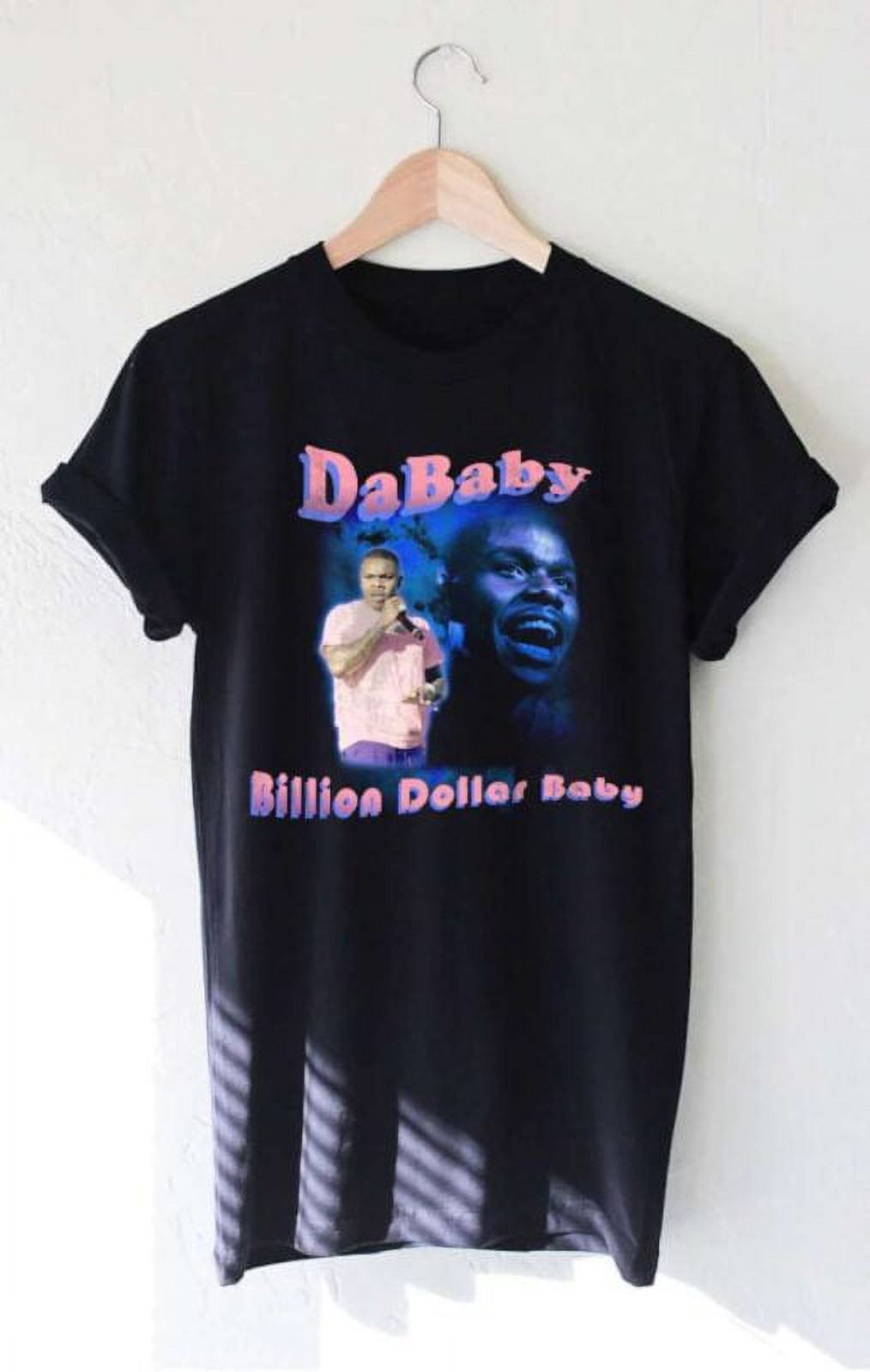 Dababy Rapper Billion Dollar Baby Black Unisex Shirt - Walmart.com