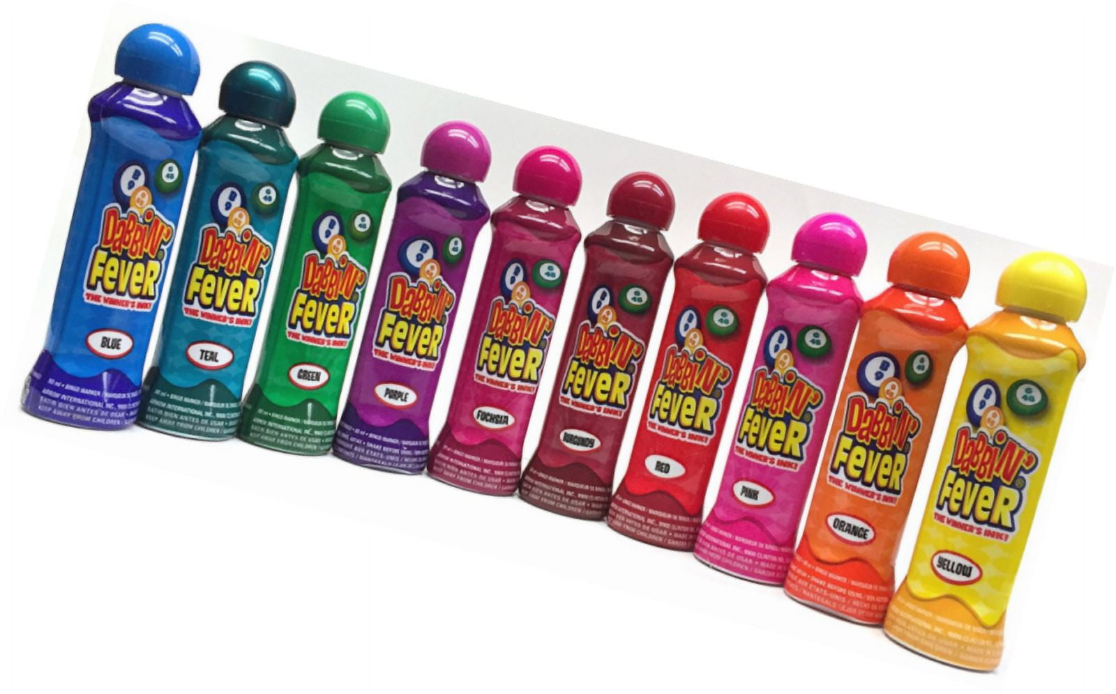 Unknown Brand Bingo Daubers Pack of 12 Multicolor Game Supplies ...