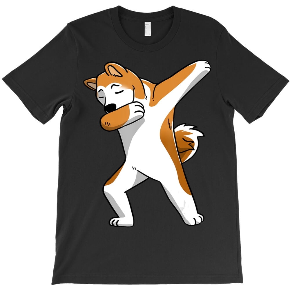 Dabbing Akita Inu Dab Dance Funny Dog Pet Lover Graphic Novelty H35878 ...
